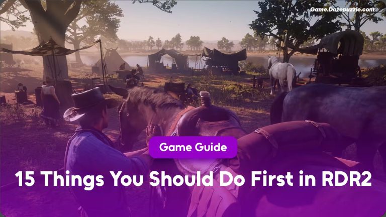 RDR2 Start: 15 Things You MUST Do First!