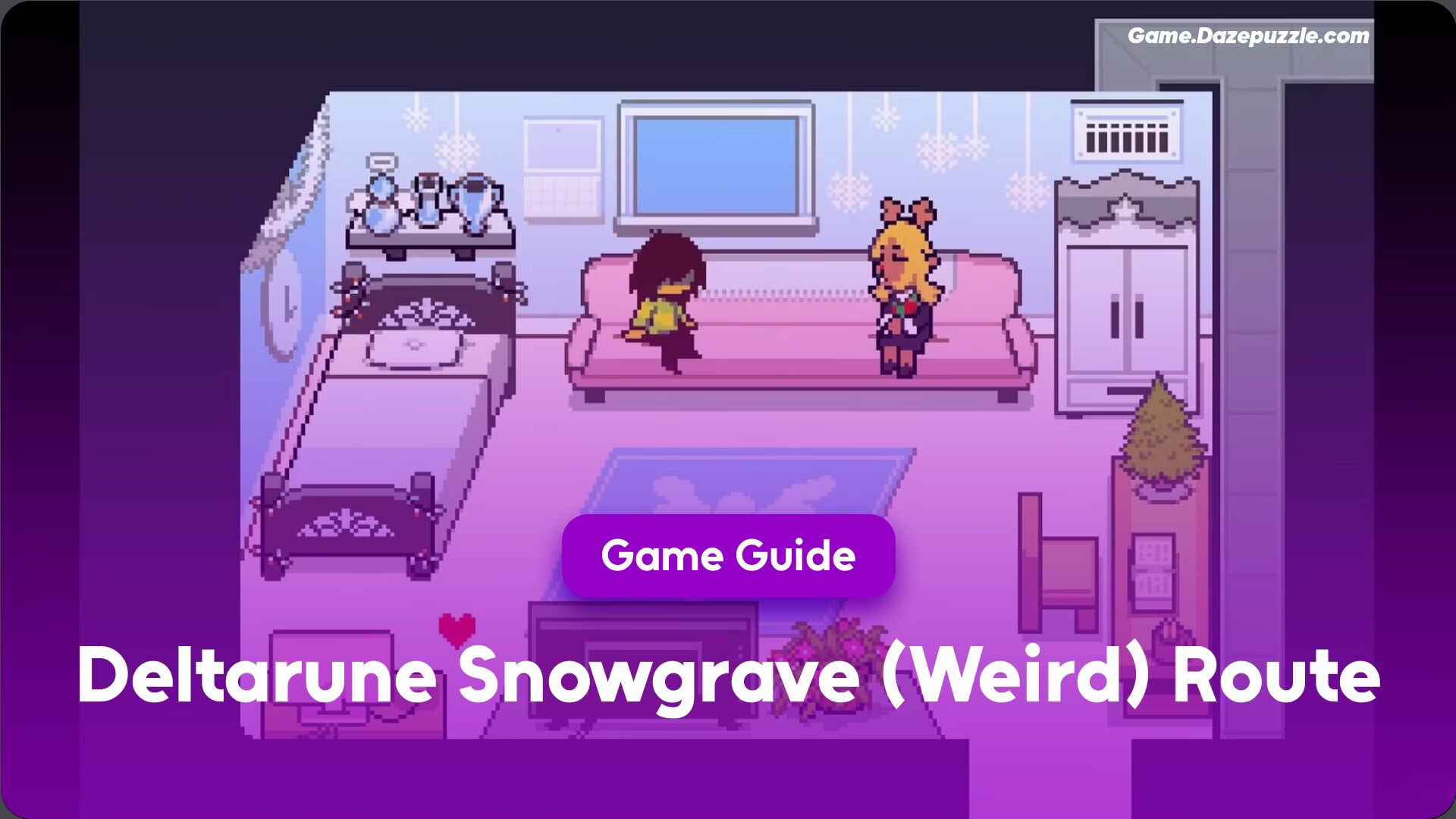 The Complete Deltarune Snowgrave Guide (Weird Route Explained)