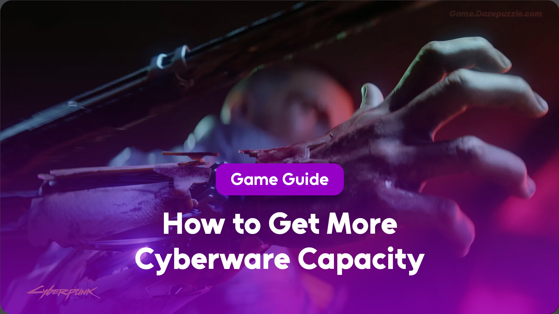 Cyberpunk 2077: How to Get More Cyberware Capacity