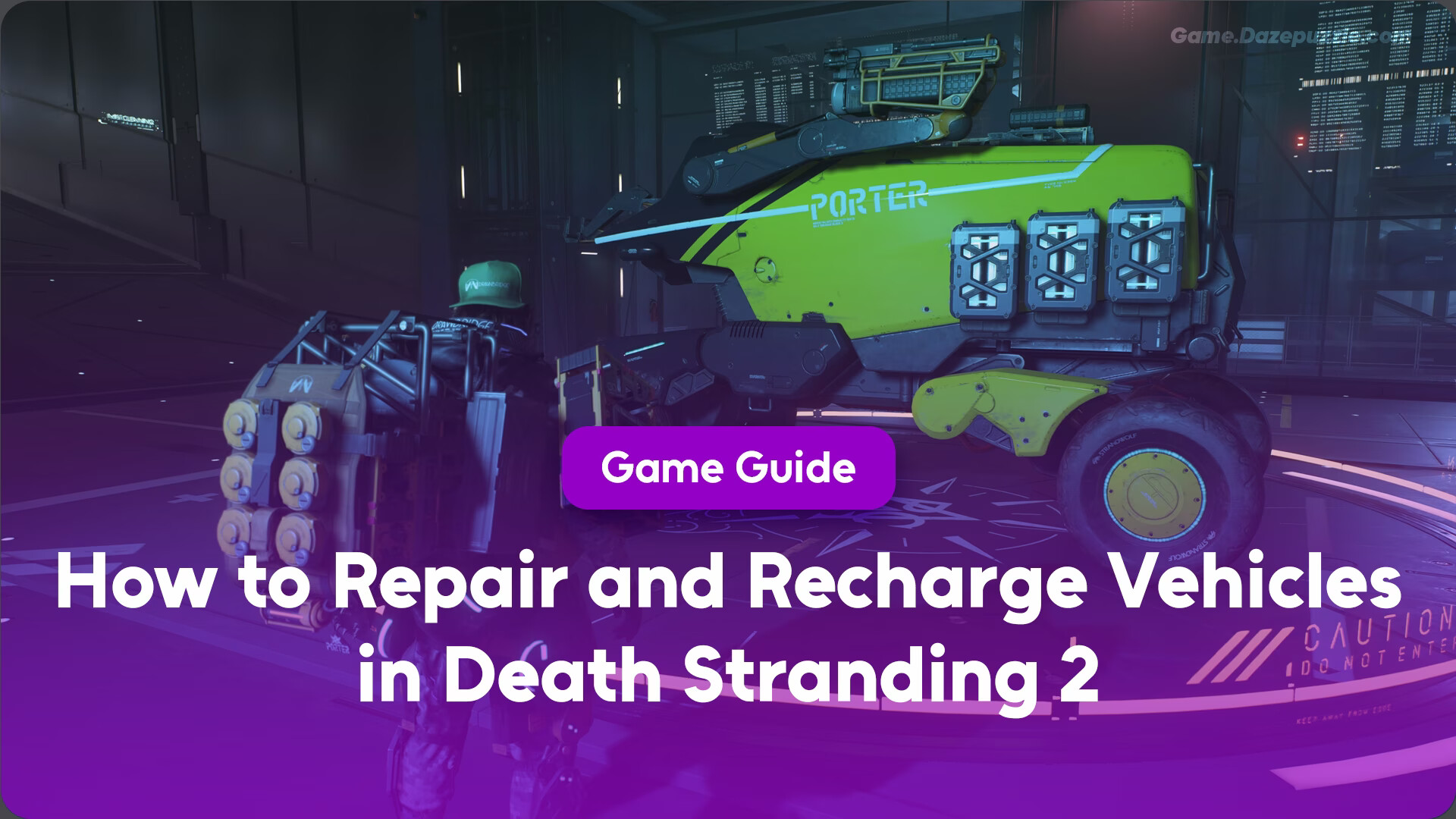 How to Repair and Recharge Vehicles in Death Stranding 2