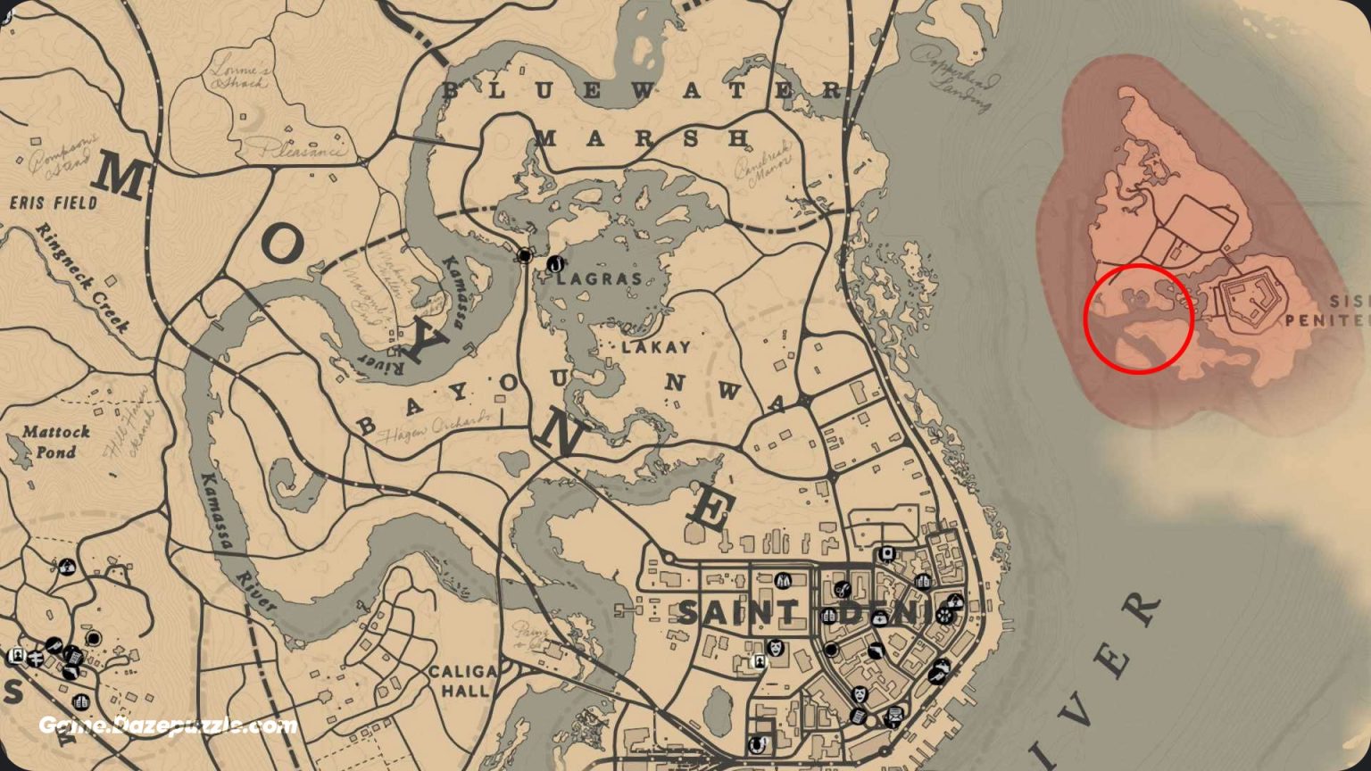 RDR2 Legendary Fish Locations