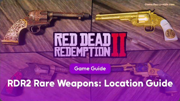 RDR2 Rare Weapons: A Complete Location Guide for Every Hidden Gun