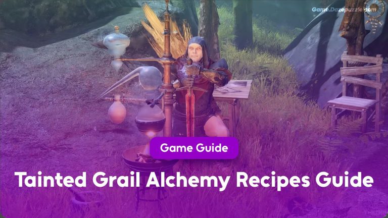 Tainted Grail: The Fall of Avalon Alchemy Recipes Guide