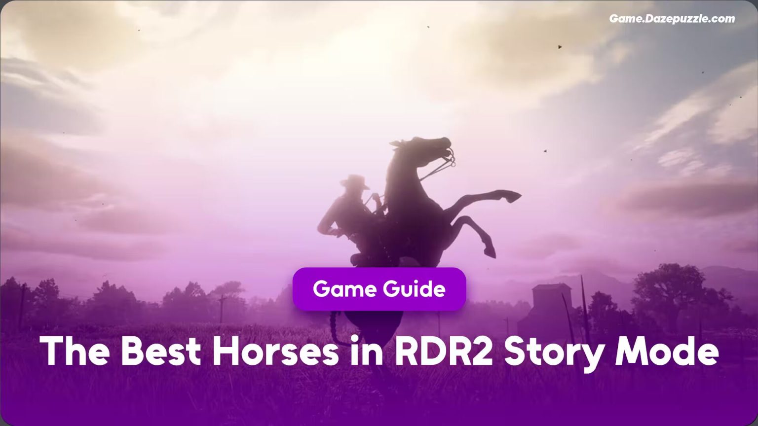 Top 10 Best Horses in RDR2 Story Mode | Top Horses to Ride!