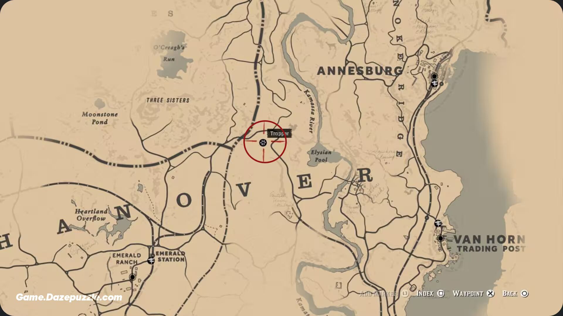 All Trapper Locations RDR2 | Your Map Guide