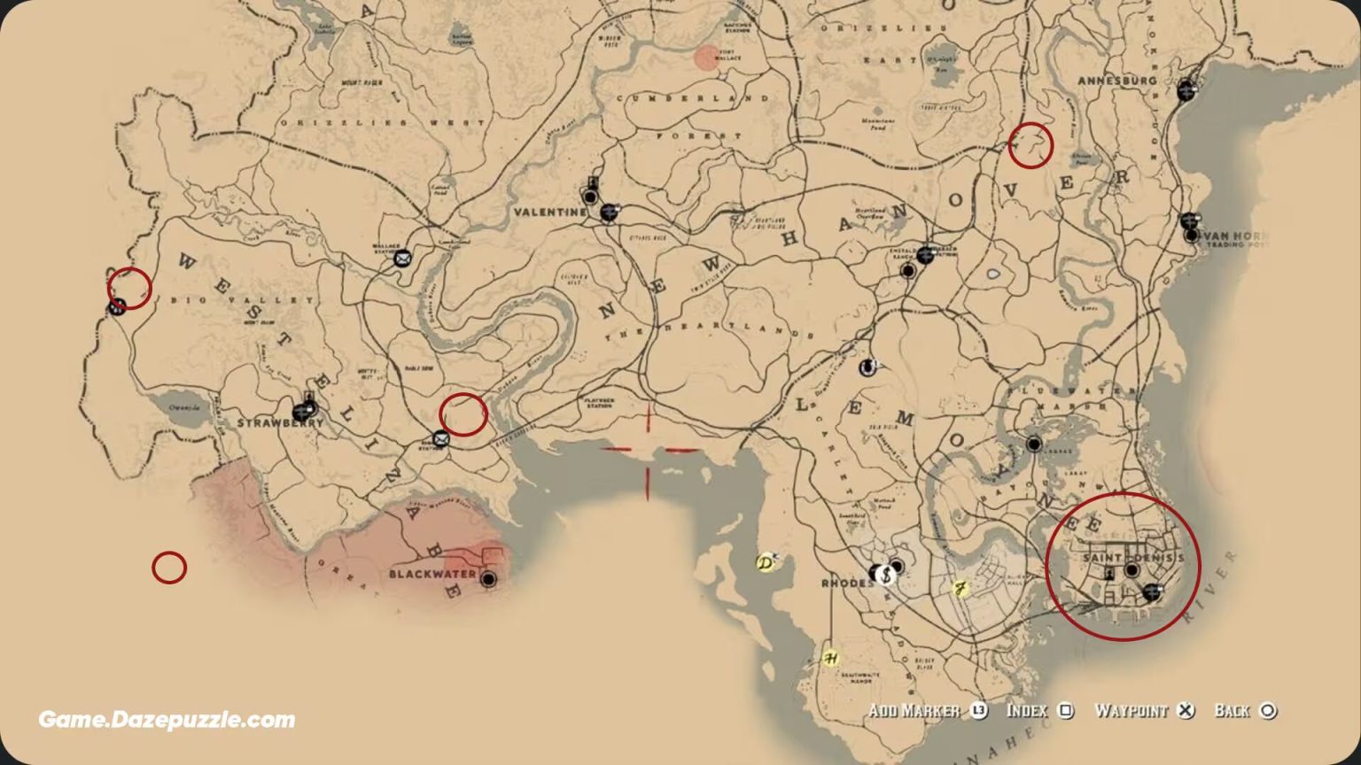 All Trapper Locations RDR2 | Your Map Guide