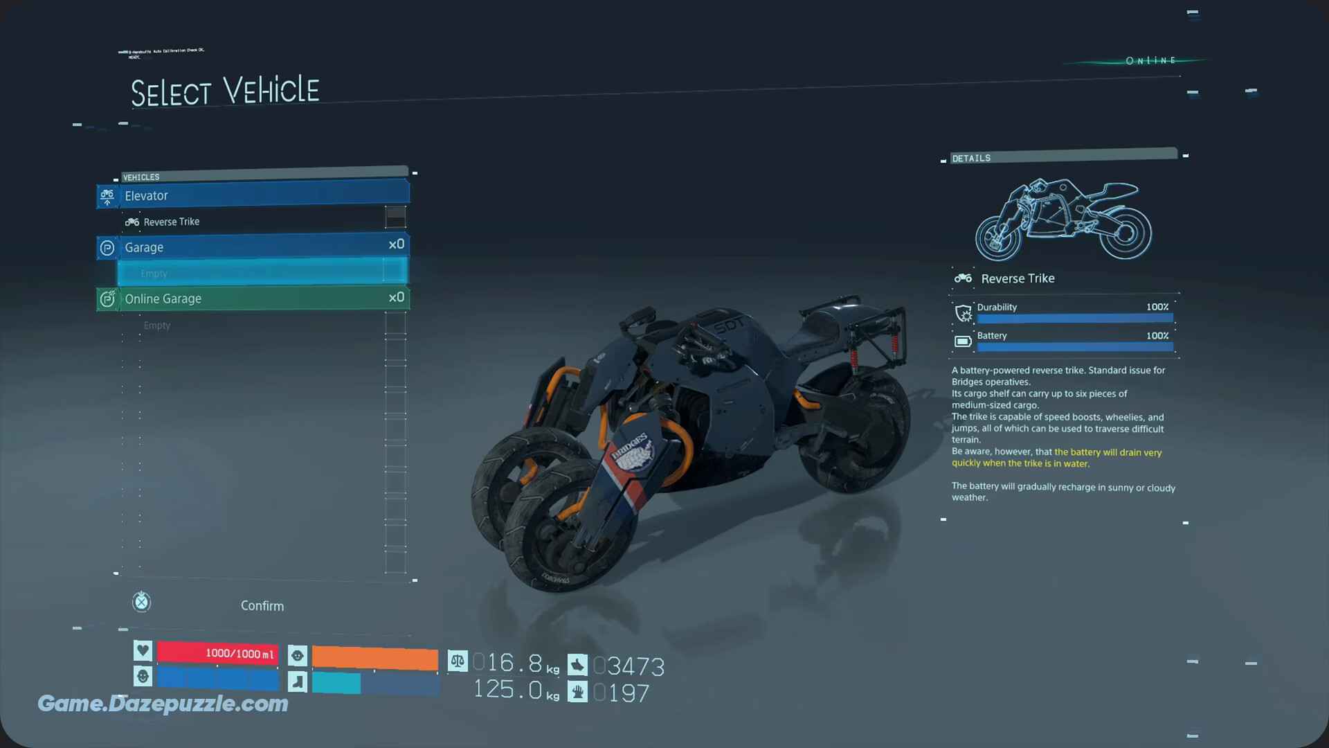 How to Repair and Recharge Vehicles in Death Stranding 2