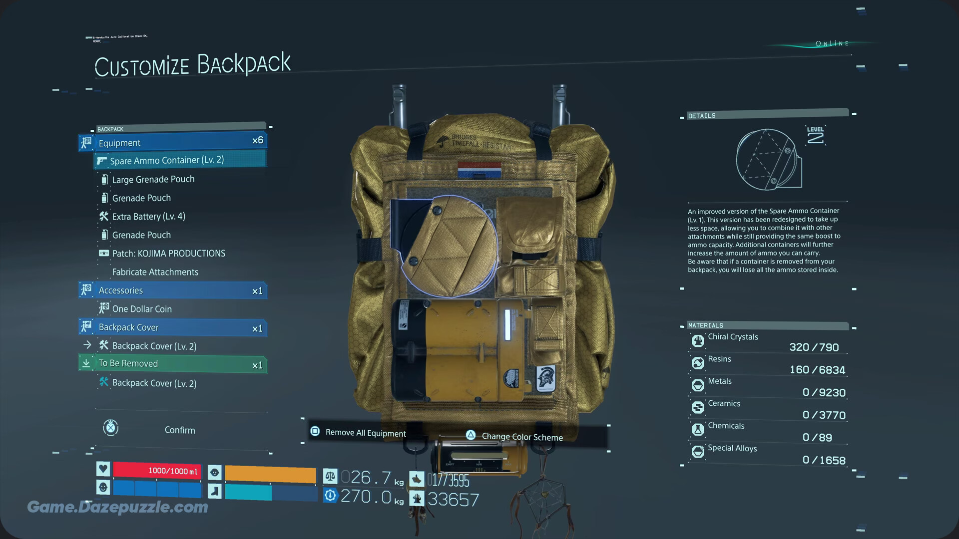 A Complete Guide to All Backpack Attachments in Death Stranding 2