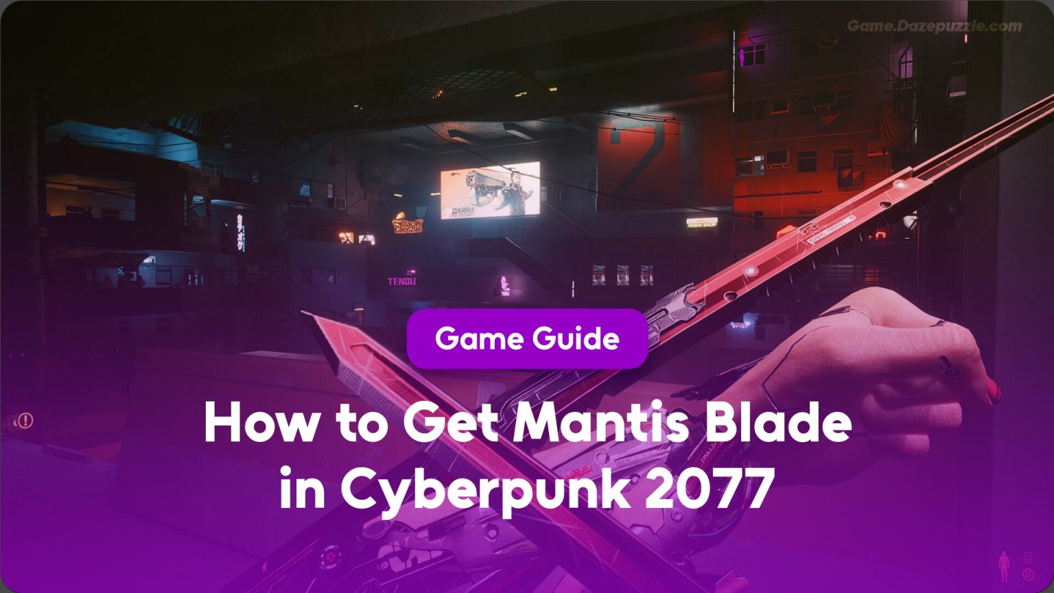 How to Get Mantis Blades in Cyberpunk 2077 - Complete Guide