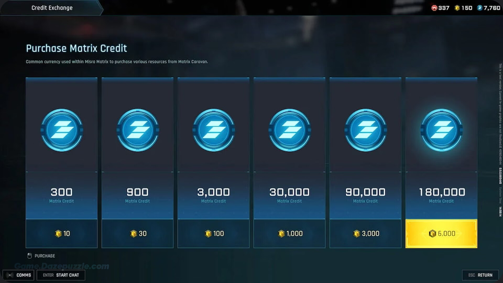 How to Earn Matrix Credits in Mecha Break: A Comprehensive Guide | Daze ...